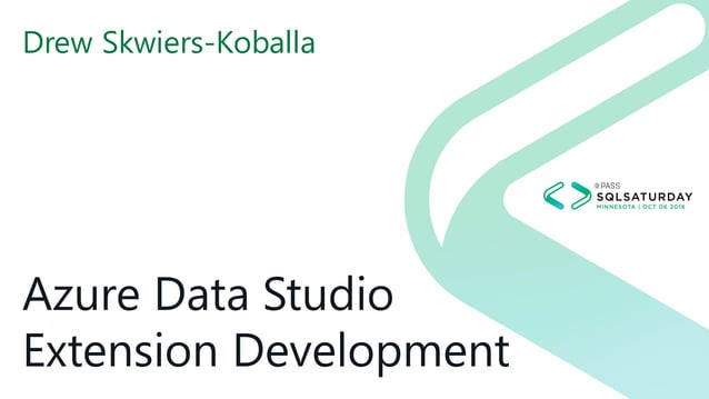 Azure Data Studio Extension Development | PPT