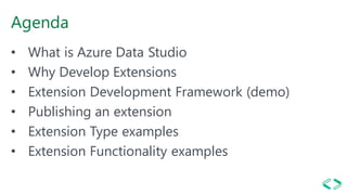 Azure Data Studio Extension Development | PDF