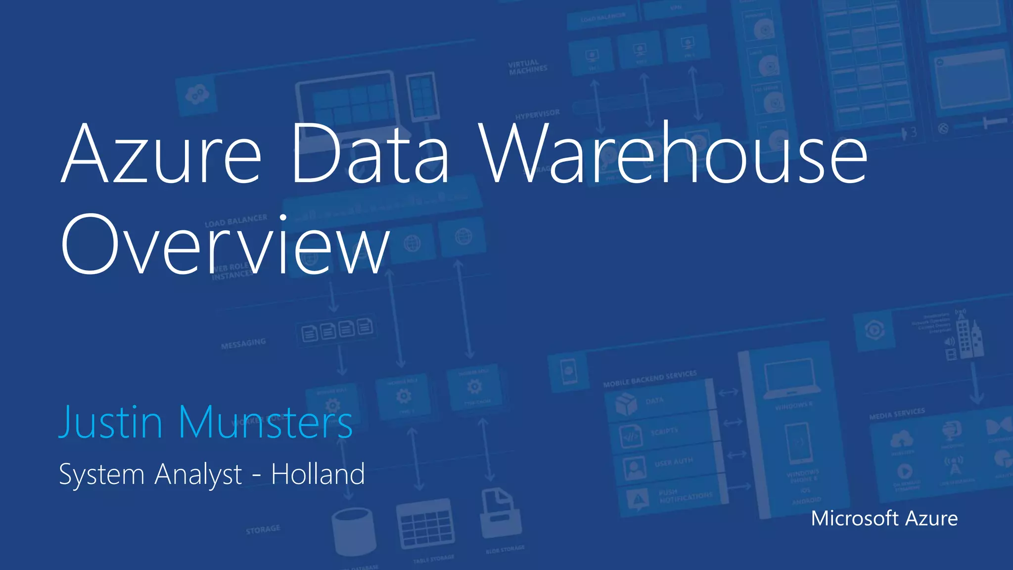 Microsoft Azure Data Warehouse Overview | PPTX
