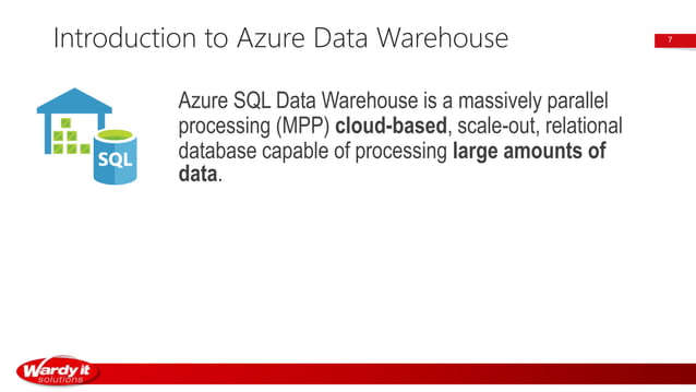 Azure SQL Data Warehouse for beginners | PPTX