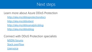 Azure DDoS Protection Standard | PDF