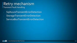 Azure development | PPTX