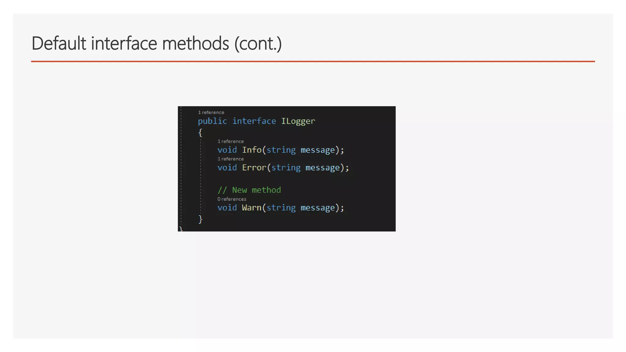 Deep Dive C# 8.0 | PPTX