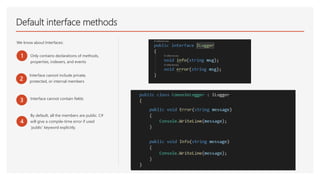 Deep Dive C# 8.0 | PPTX