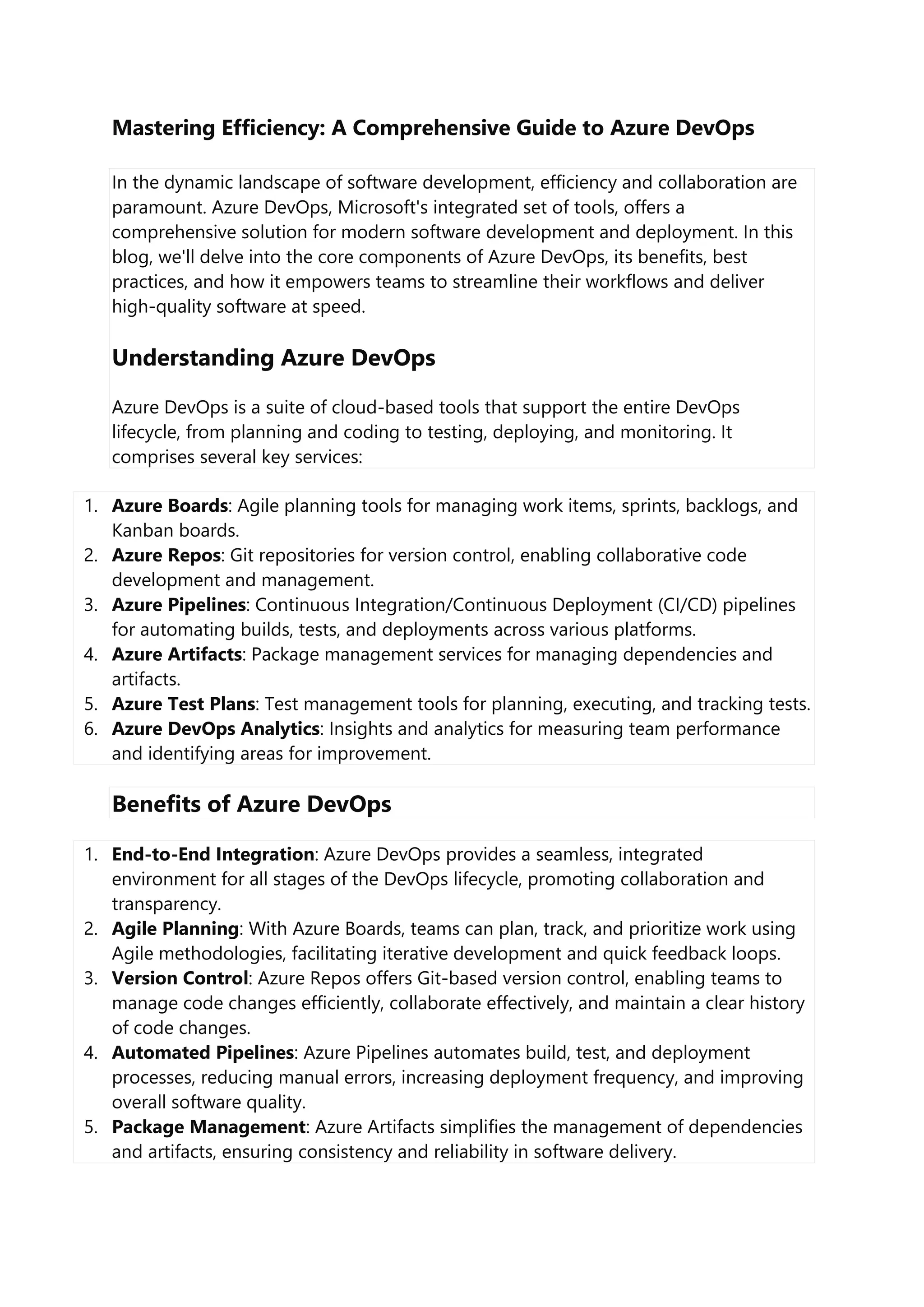 Best Ms Azure Azure Devops Online And Classroom Training Naresh It Pdf