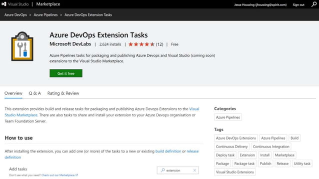 Azure DevOps Extension Tools | PPTX | Cloud Computing | Internet