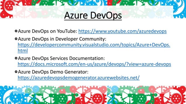 Azure DevOps for Developers | PPTX