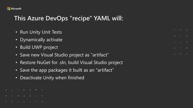 HoloLens Unity Build Pipelines on Azure DevOps | PPT HoloLens Unity Build Pipelines on Azure DevOps | PPT