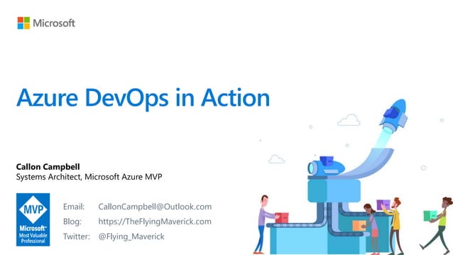 Azure DevOps in Action | PPTX | Cloud Computing | Internet