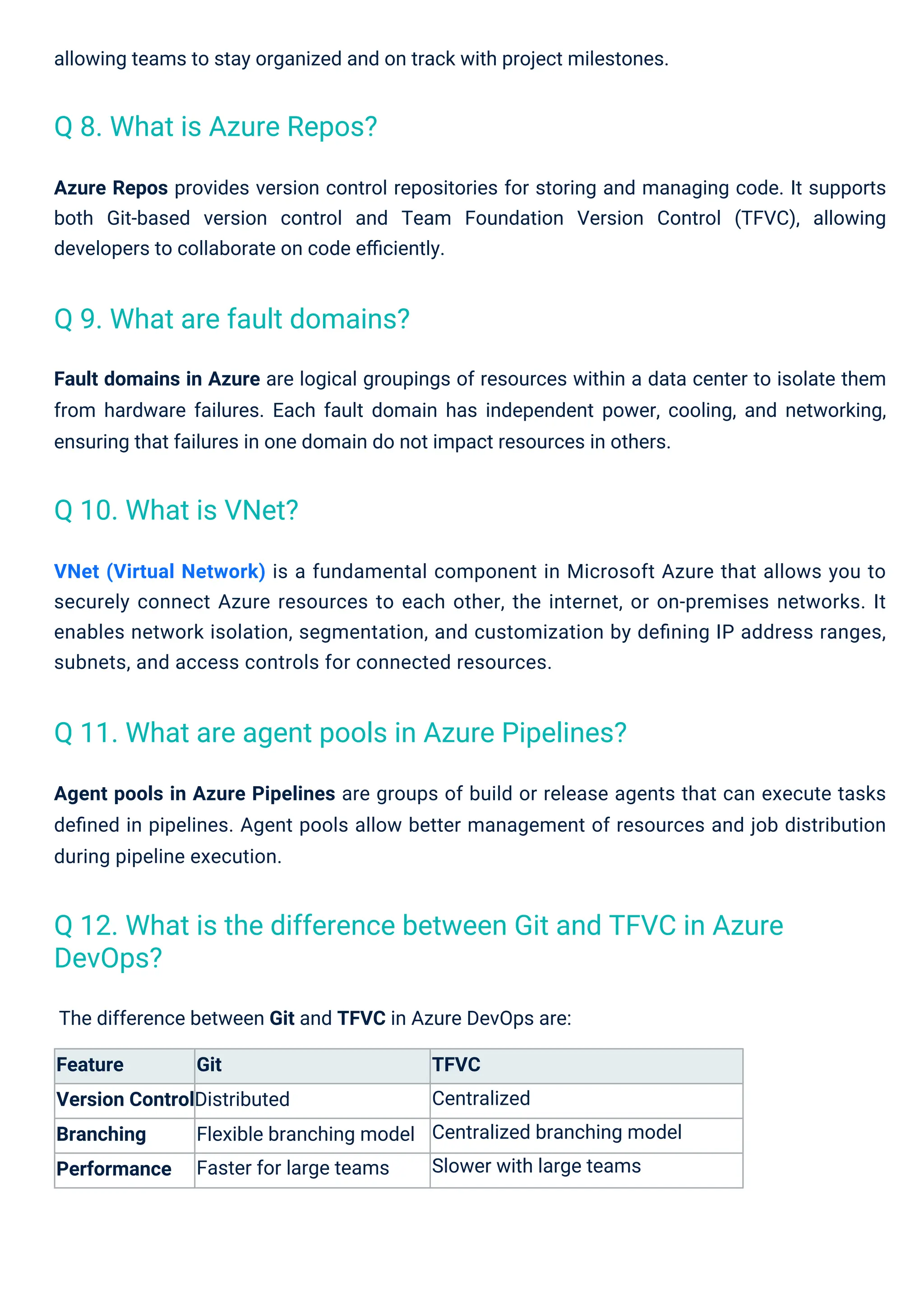 Azure DevOps Interview Questions PDF By ScholarHat | PDF