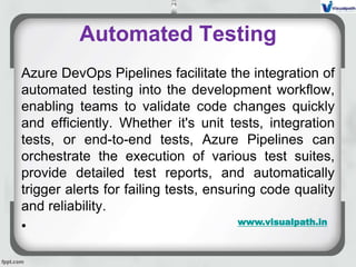 Azure DevOps Training In Hyderabad | Azure DevOps Online Training .ppt