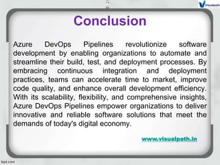 Azure DevOps Training In Hyderabad | Azure DevOps Online Training .ppt
