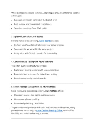 Azure DevOps Training Online | Azure DevOps Course | PDF