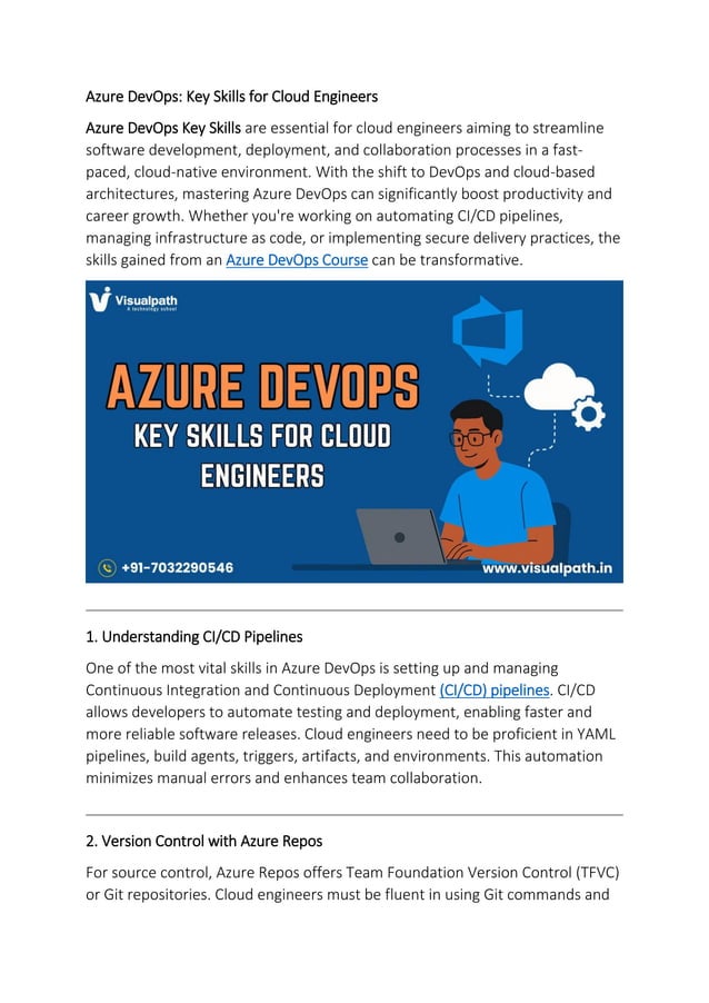 Azure DevSecOps Online Training | Azure DevOps | PDF