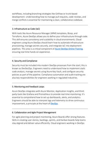 Azure DevSecOps Online Training | Azure DevOps | PDF
