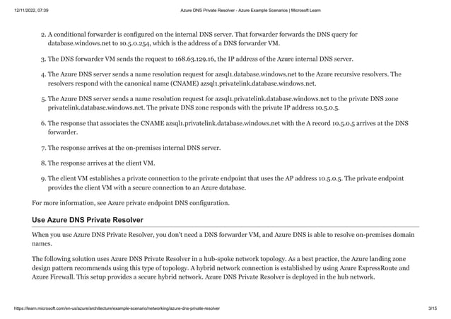 Azure DNS Private Resolver - Azure Example Scenarios _ Microsoft Learn.pdf Azure DNS Private Resolver - Azure Example Scenarios _ Microsoft Learn.pdf