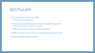 Azure DocumentDB | PPT