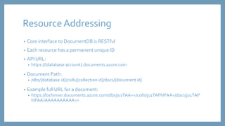 Azure DocumentDB | PPT