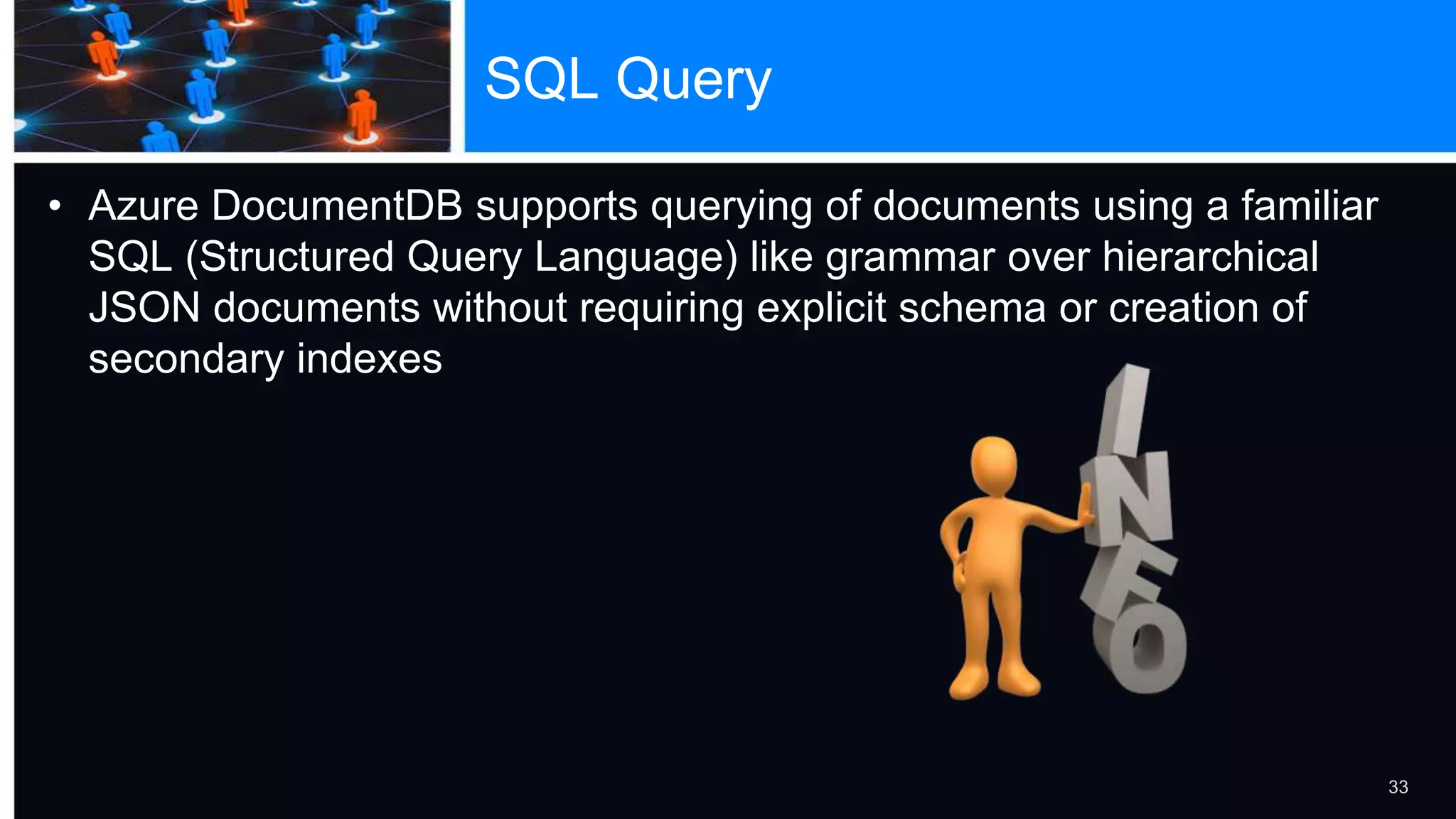 Azure DocumentDB for Healthcare Integration | PPTX | Databases | Computer Software and Applications