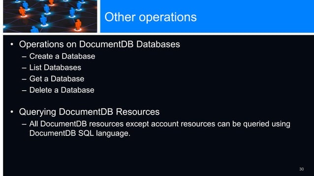 Azure DocumentDB for Healthcare Integration | PPTX | Databases | Computer Software and Applications