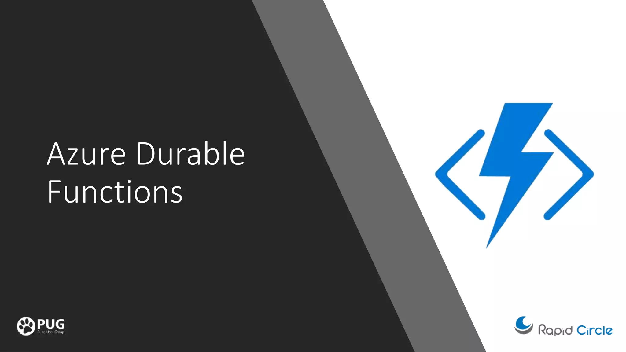 Azure Durable Functions | PPT