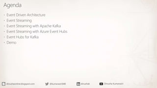 Azure Event Hubs for Kafka.pptx | Cloud Computing | Internet