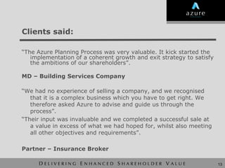 Azure Exit Readiness Review | PPTX