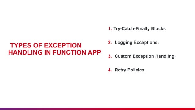Azure Function App Exception Handling.pptx Azure Function App Exception Handling.pptx