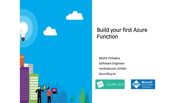Azure Functions Ppt