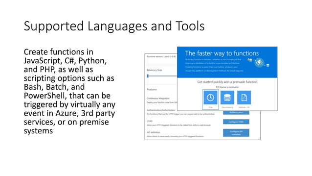 Azure functions | PPTX