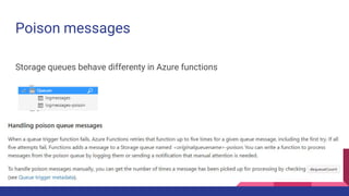 Azure functions pitfalls | PPT