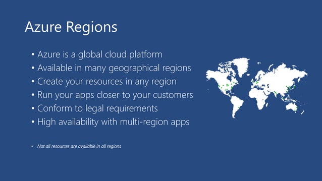 Introduction to Microsoft Azure | PPTX | Cloud Computing | Internet