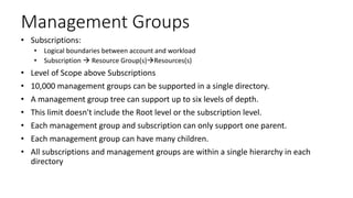 Azure governance | PPTX