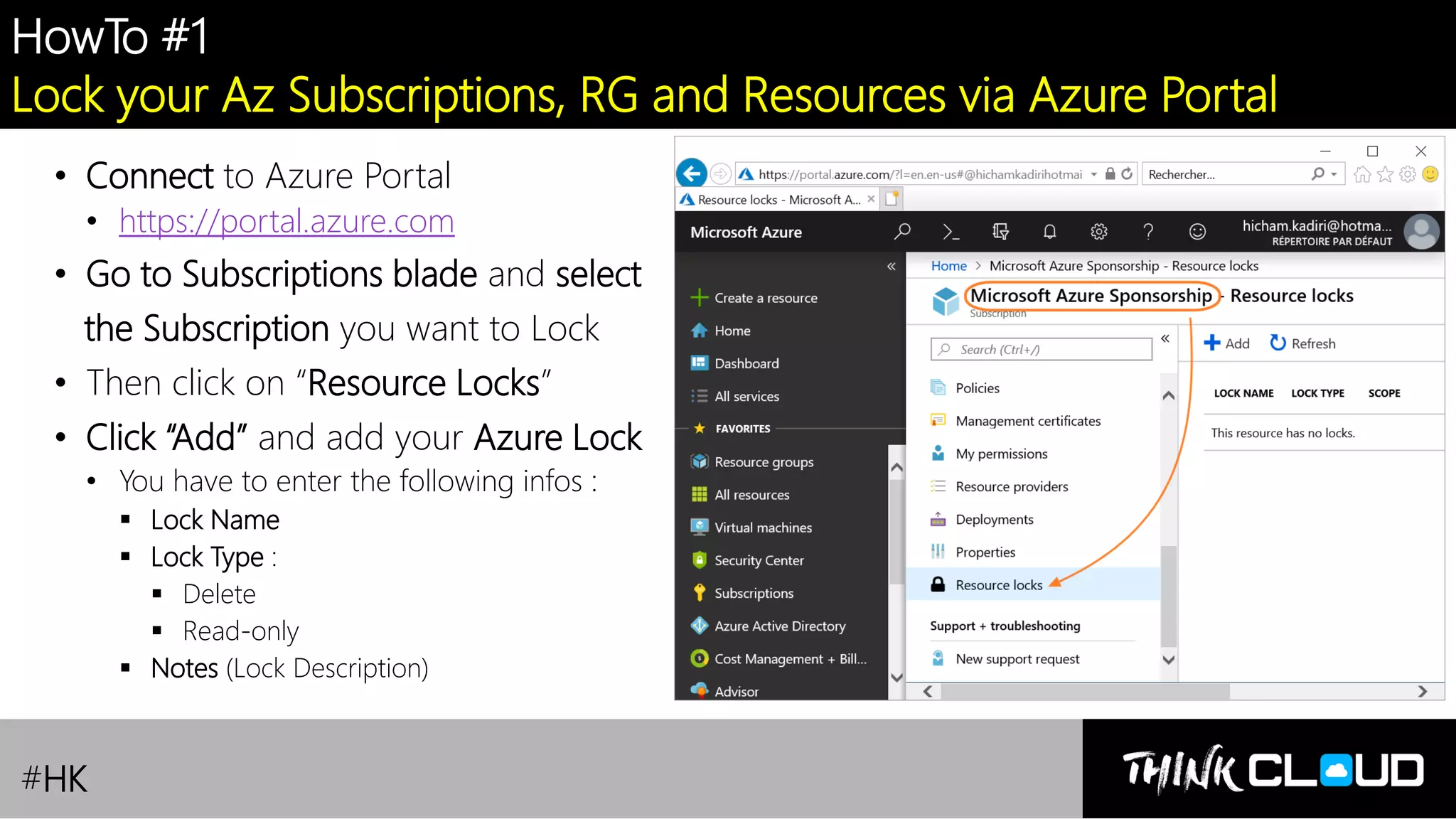 [Azure Governance] Lesson 2 : Azure Locks | PDF