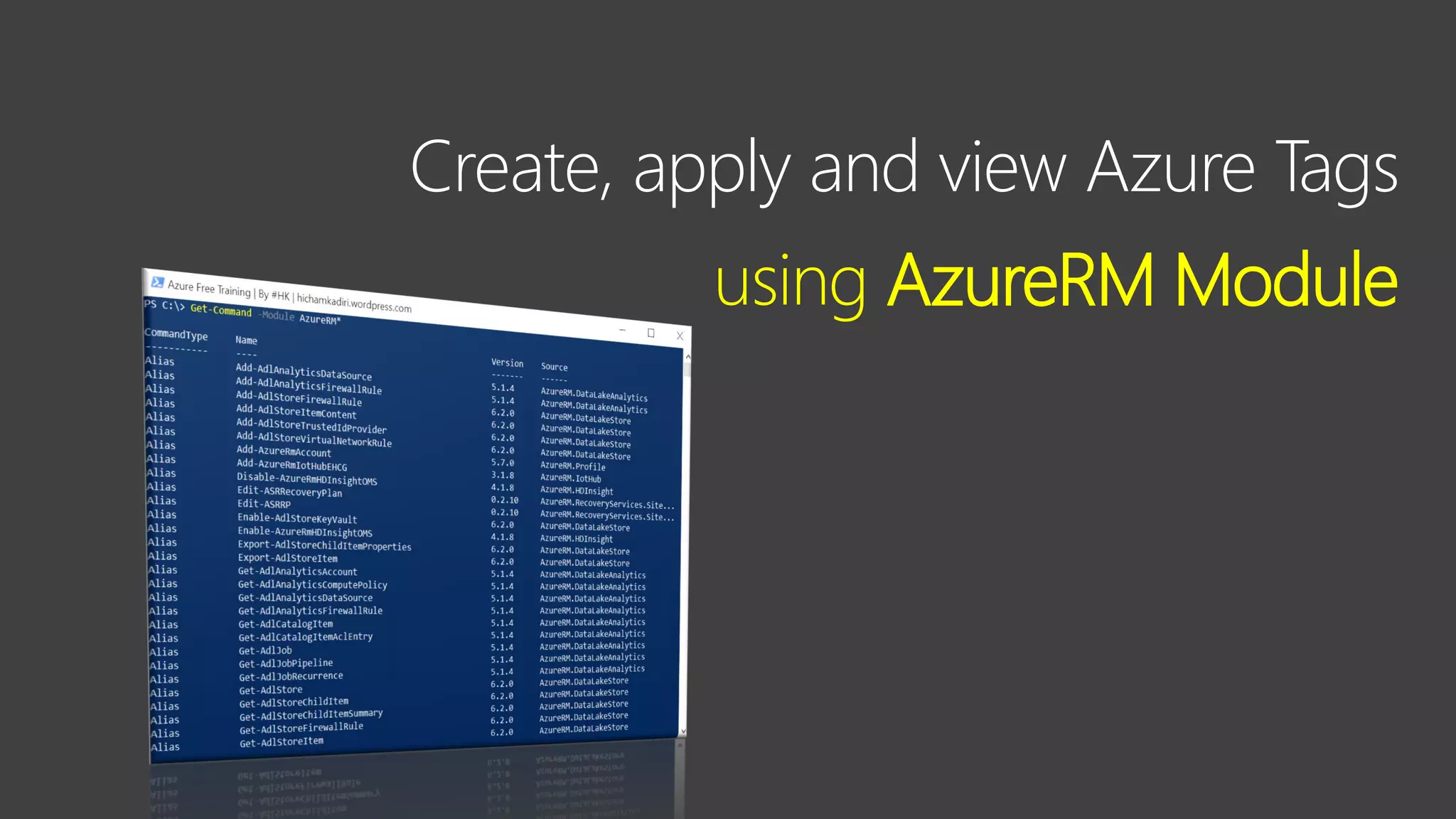 [Azure Governance] Lesson 3 : Azure Tags | PDF