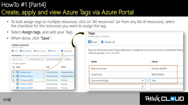 [Azure Governance] Lesson 3 : Azure Tags | PDF