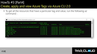 [Azure Governance] Lesson 3 : Azure Tags | PDF