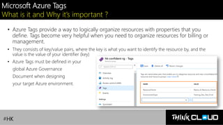 [Azure Governance] Lesson 3 : Azure Tags | PDF