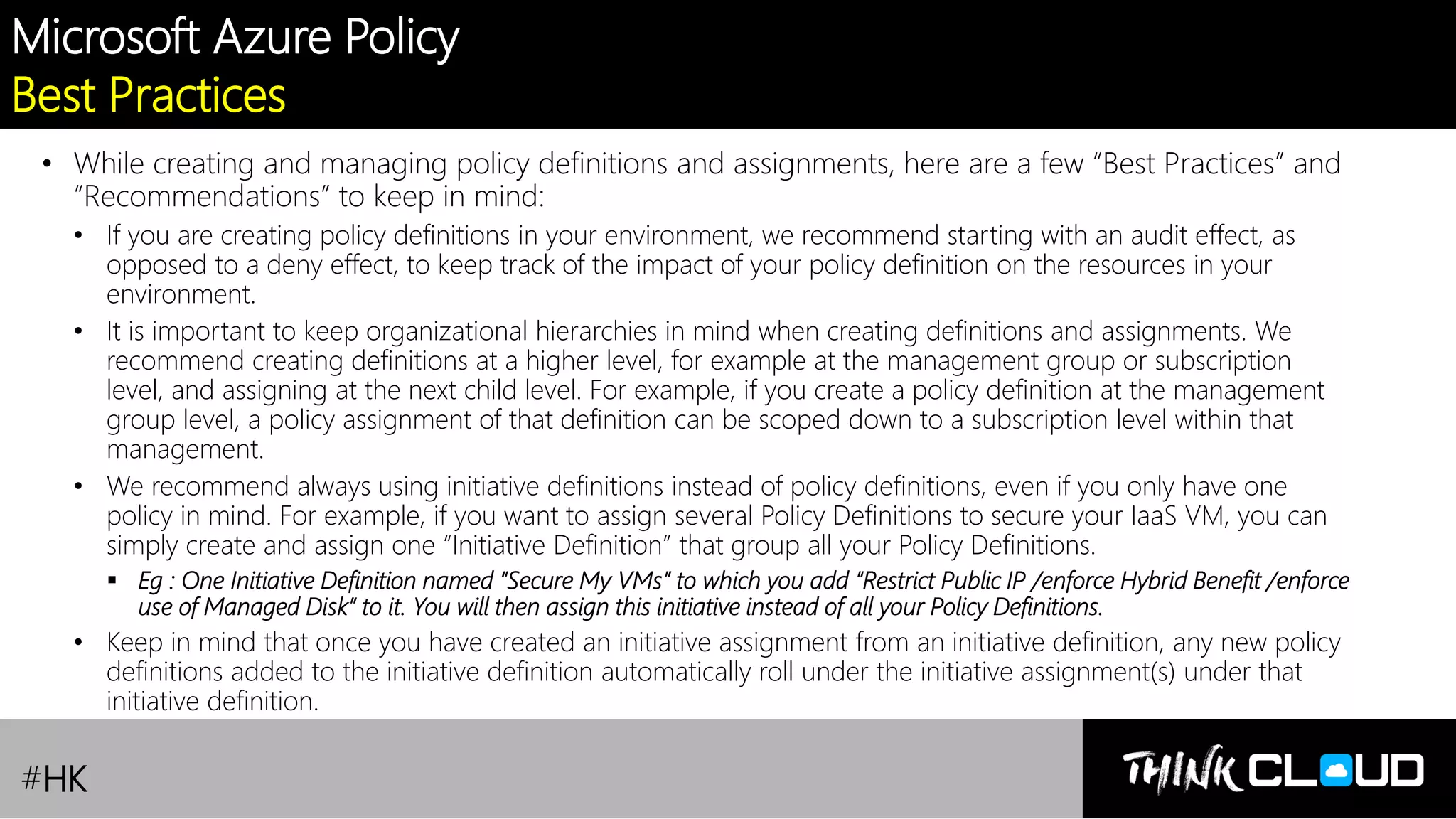 [Azure Governance] Lesson 4 : Azure Policy | PDF