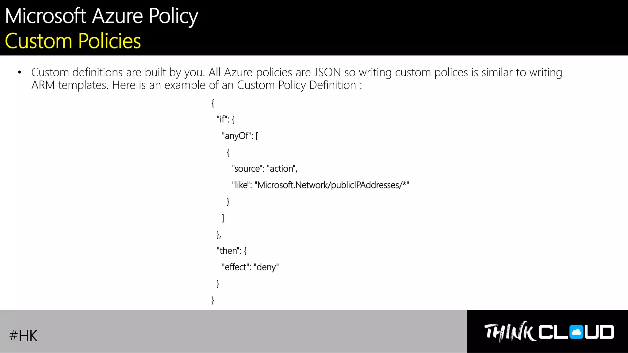 [Azure Governance] Lesson 4 : Azure Policy | PDF