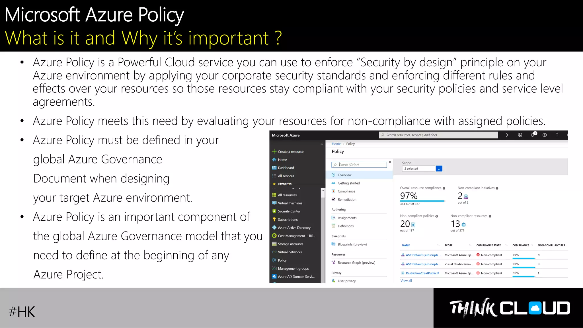 [Azure Governance] Lesson 4 : Azure Policy | PDF