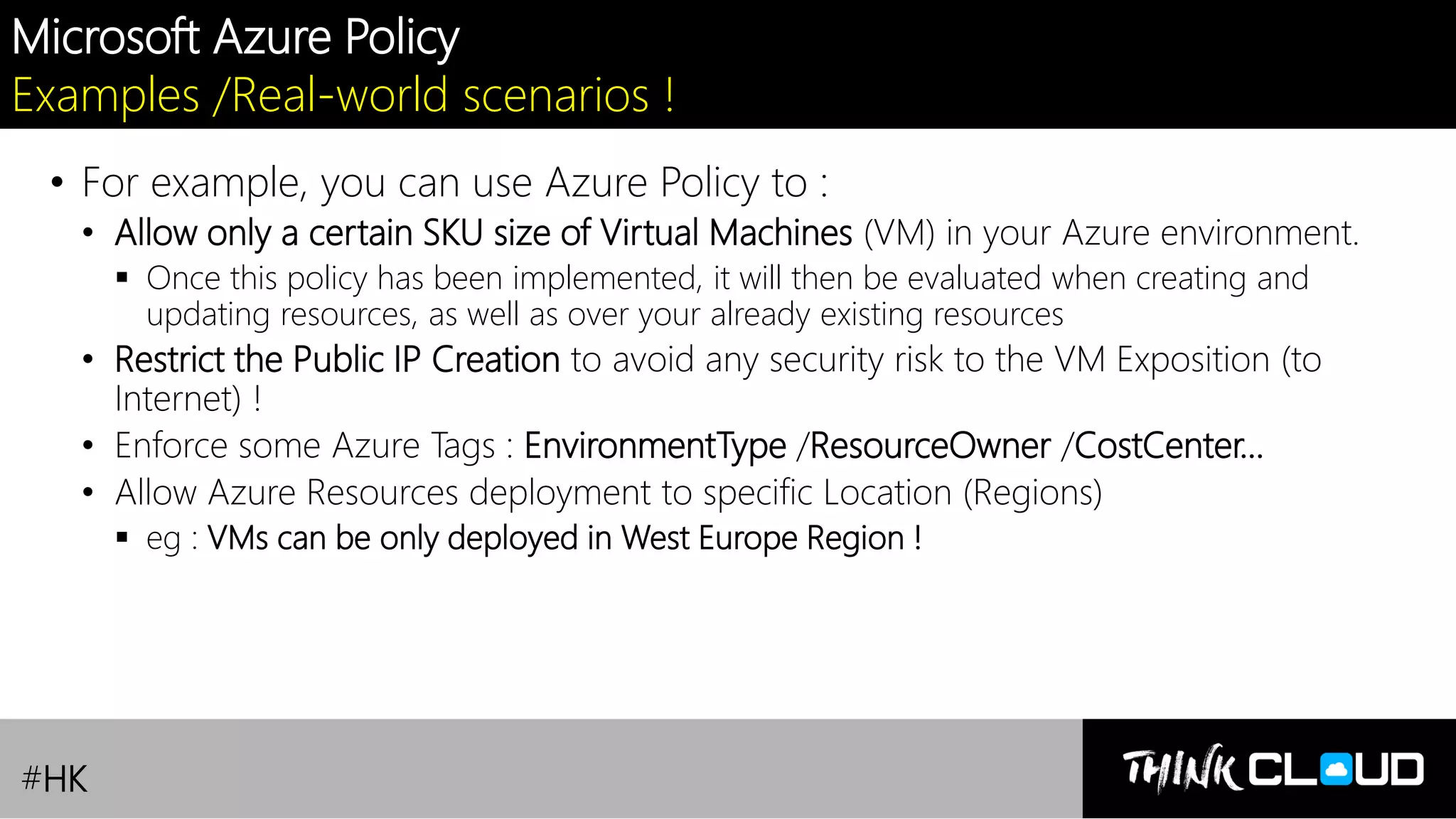 [Azure Governance] Lesson 4 : Azure Policy | PDF