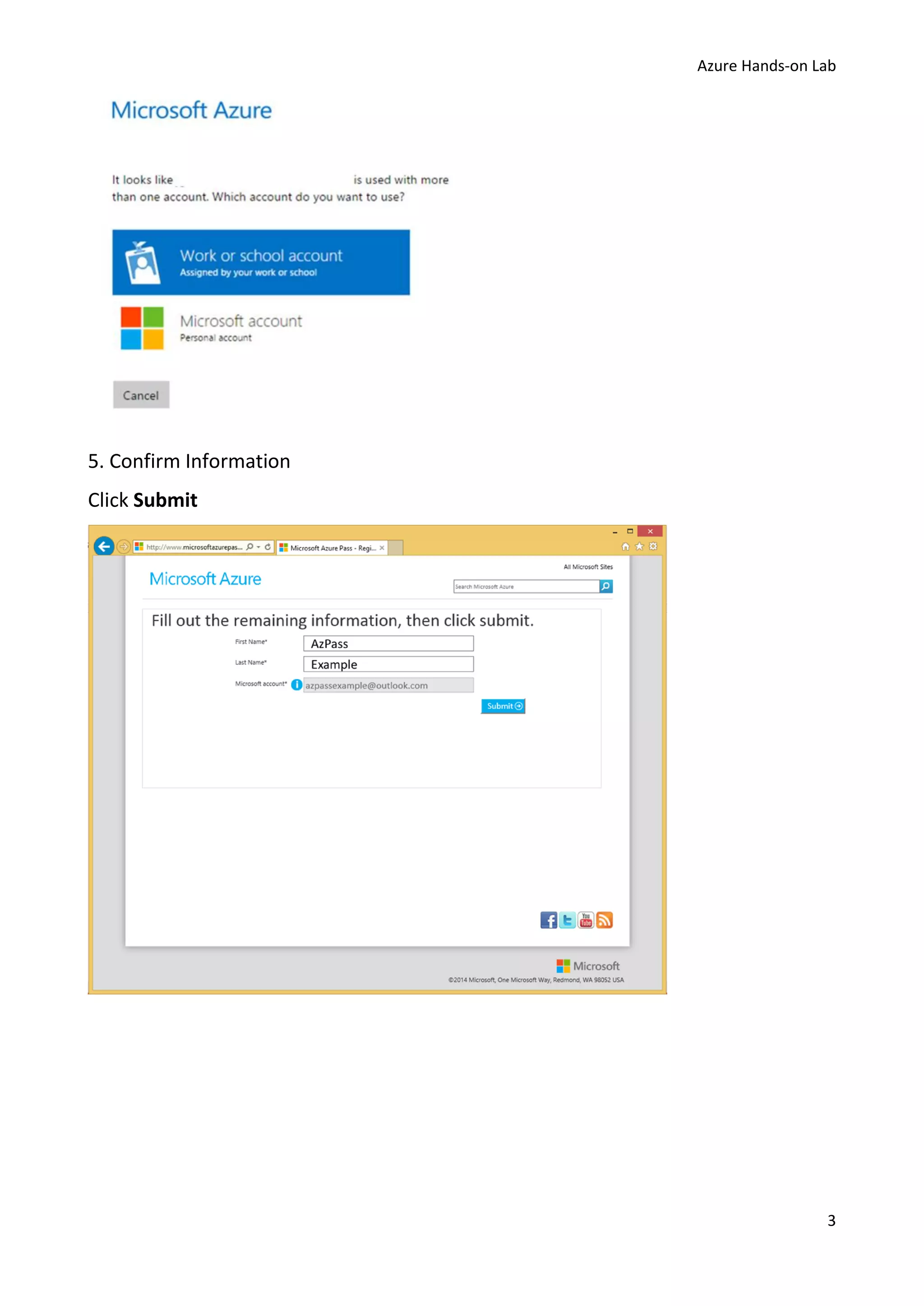 Azure hands on lab | PDF