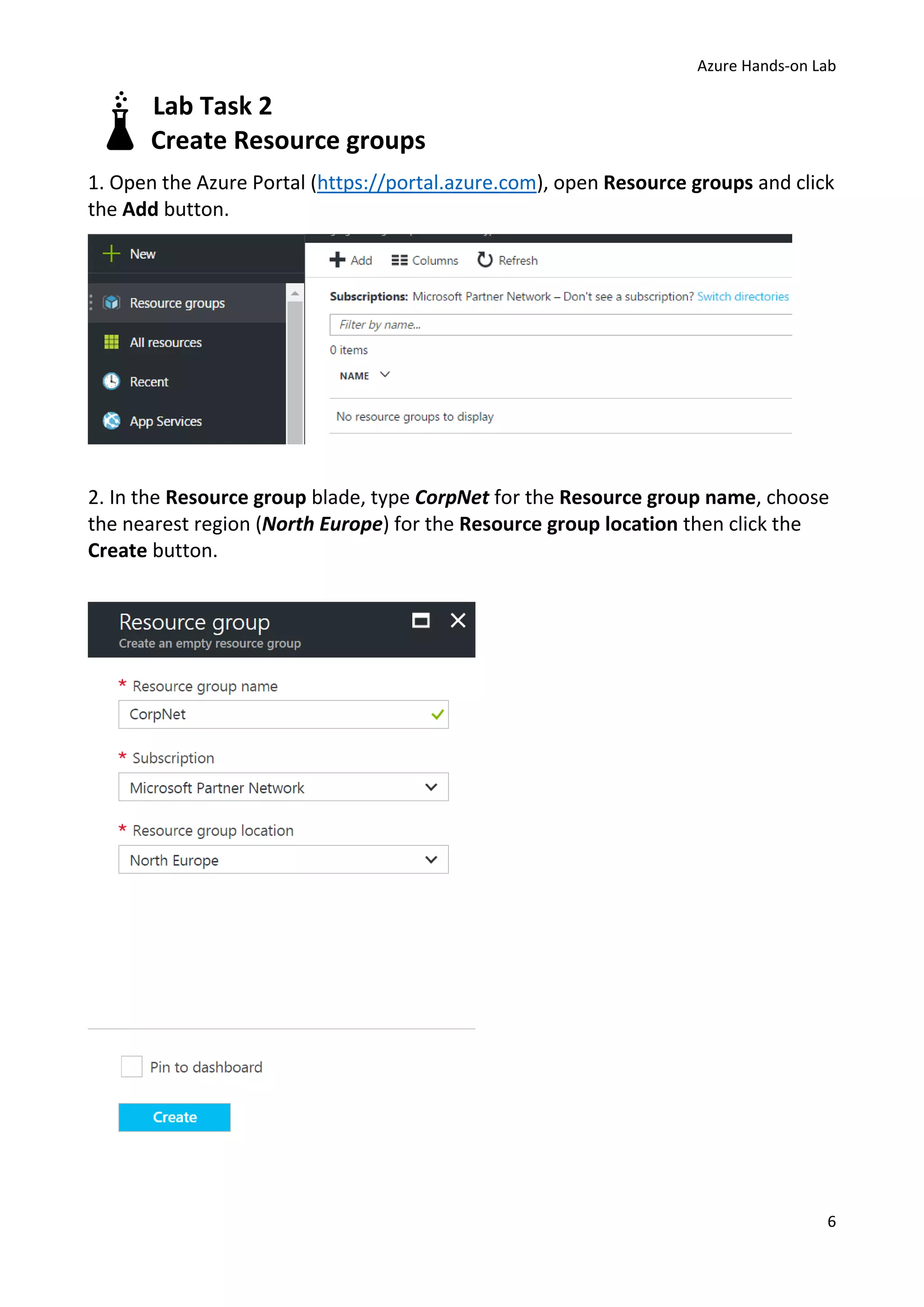 Azure hands on lab | PDF