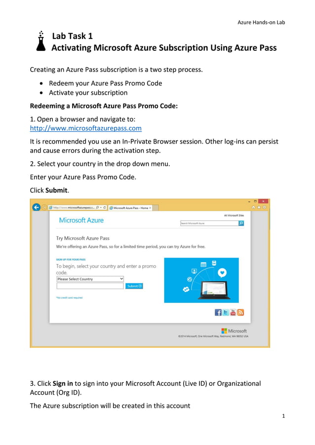 Azure hands on lab | PDF