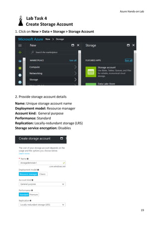 Azure hands on lab | PDF