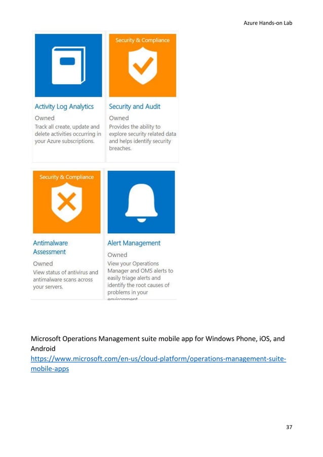 Azure hands on lab | PDF
