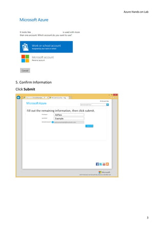Azure hands on lab | PDF