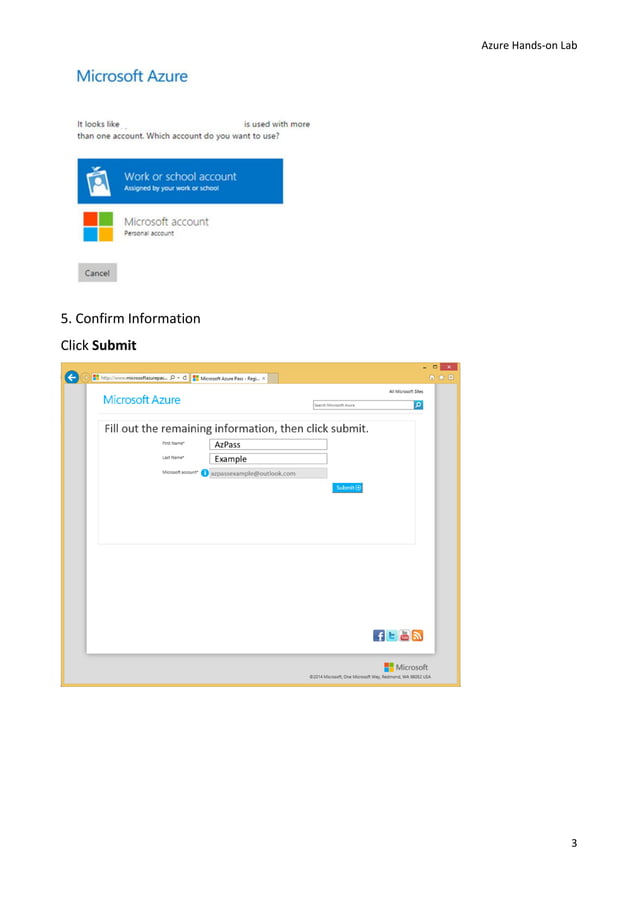 Azure hands on lab | PDF