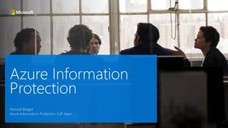 Azure Information Protection | PPT